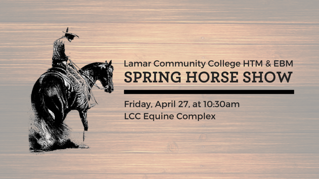 Spring Horse Show set for April 27 - Lamar CC